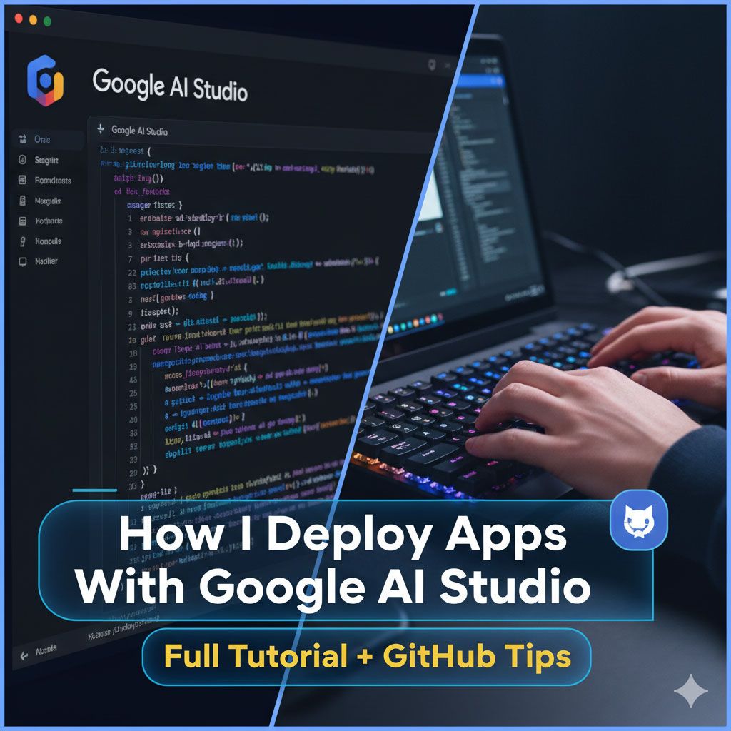 Deploying Apps with Google AI Studio: Tutorial & GitHub Tips | Kasun AI ...